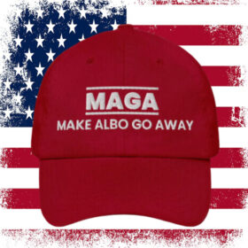 MAGA Make Albo Go Away Hat